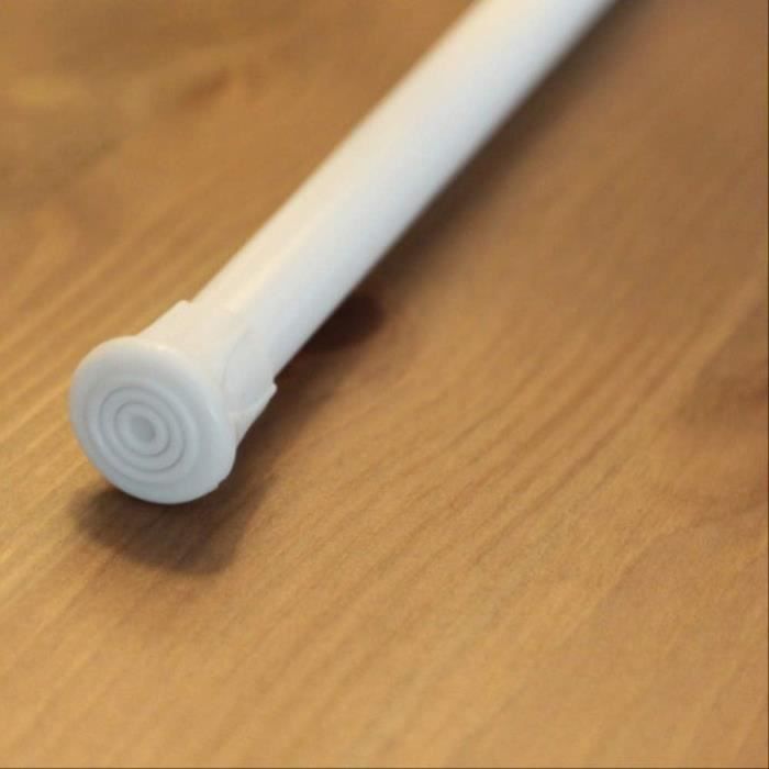 Tringle Télescopique Blanc Tringle À Rideaux Multifonctionnelle Tringle ...