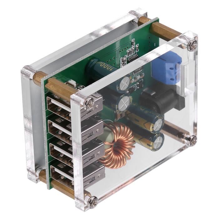 Convertisseur Buck - EJ.LIFE - Module Buck 7-60V à 5V 5A - 4 ports USB ...