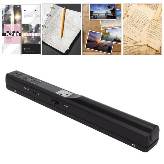 MSA Scanner Portable Scanner Portatif A4, 300, 600, 900Dpi, Stockage ...