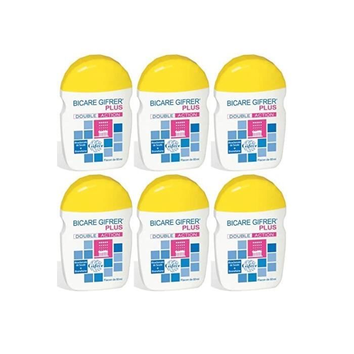 Bicare Plus - Gifrer - Lot de 6 - Mixte - Soin de santé - Hygiène bucco ...