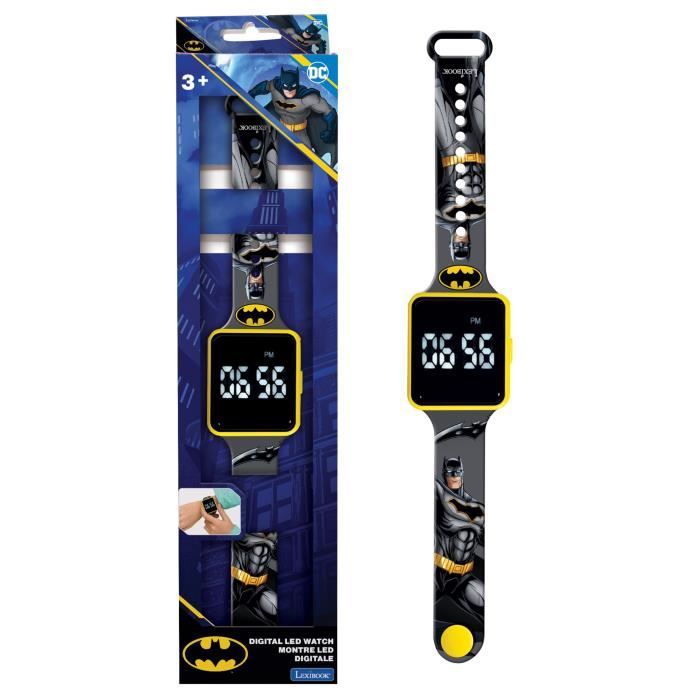 Lexibook - Batman - Montre LED connectée - Bracelet ajustable ...