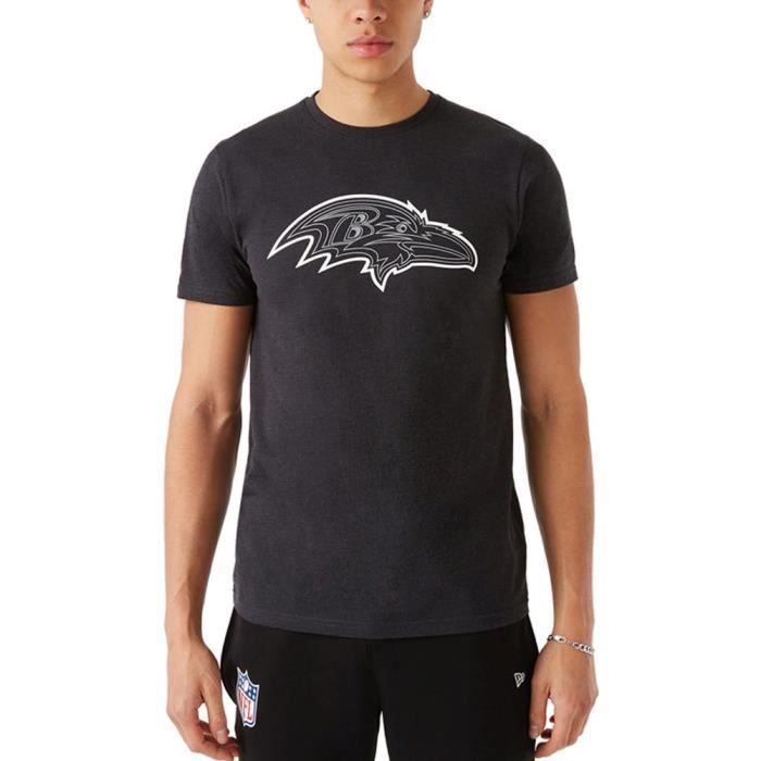 New Era NFL Football Shirt - OUTLINE Baltimore Ravens Charcoal ...