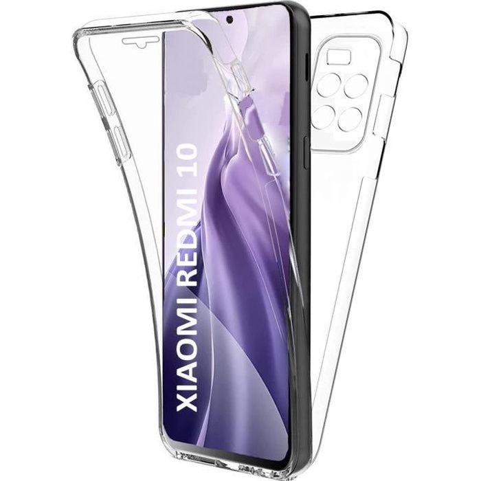 Coque pour Xiaomi REDMI 10 4G - Phonillico - 360 Intégrale ...