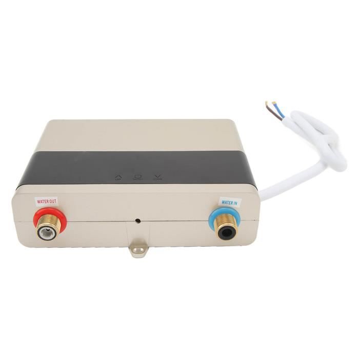 Chauffe-Eau Instantané Électrique Sans Réservoir (Or)Chauffe-Eau Lectrique Instantané 6000W ...