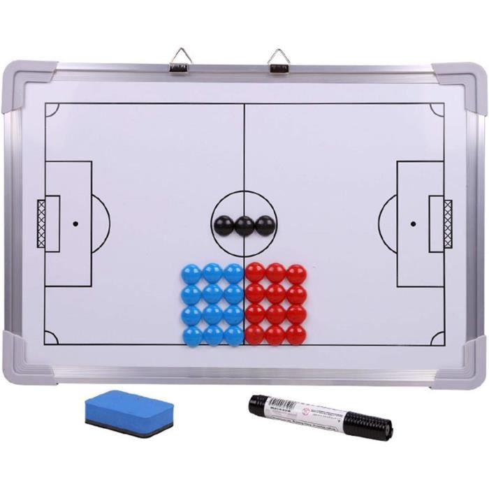 Tableau de stratégie magnétique pour football, volley-ball, tableau de sport mural, tableau ...