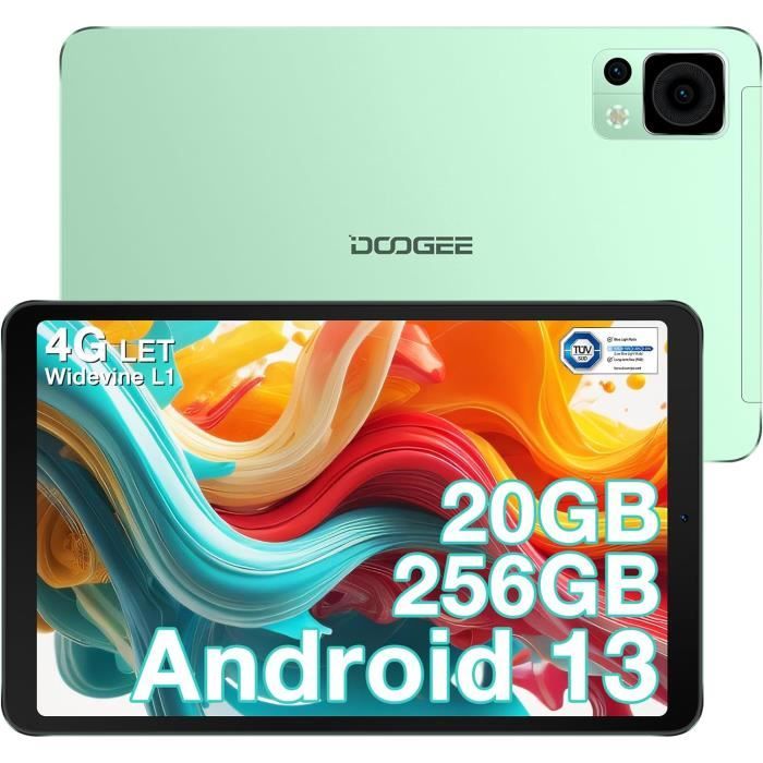 T20 Mini Pro Tablette Android,20Gb Ram+256Gb Rom-Tf 1Tb,2.3K Tablette 8 ...