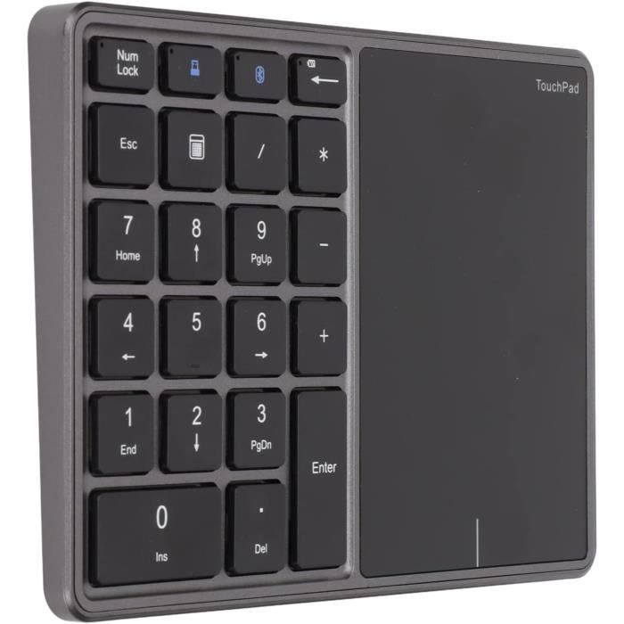 Clavier Numérique Sans Fil À 22 Touches Avec Pavé Tactile, Pavé ...