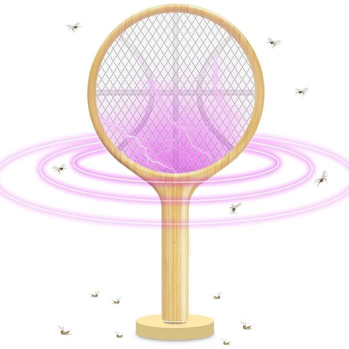 Lukasa Raquette Electrique Insectes Raquette Anti Moustiques Électrique ...