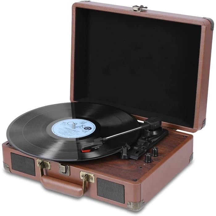 VOKSUN Platines Vinyles, Bluetooth USB Tourne-Disque Vinyle Fonction ...