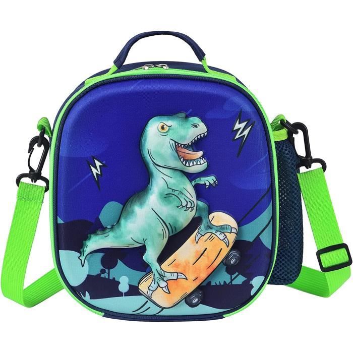Sac à Lunch Dinosaure - Boîte à Lunch Isotherme 3D pour les Garçons ...