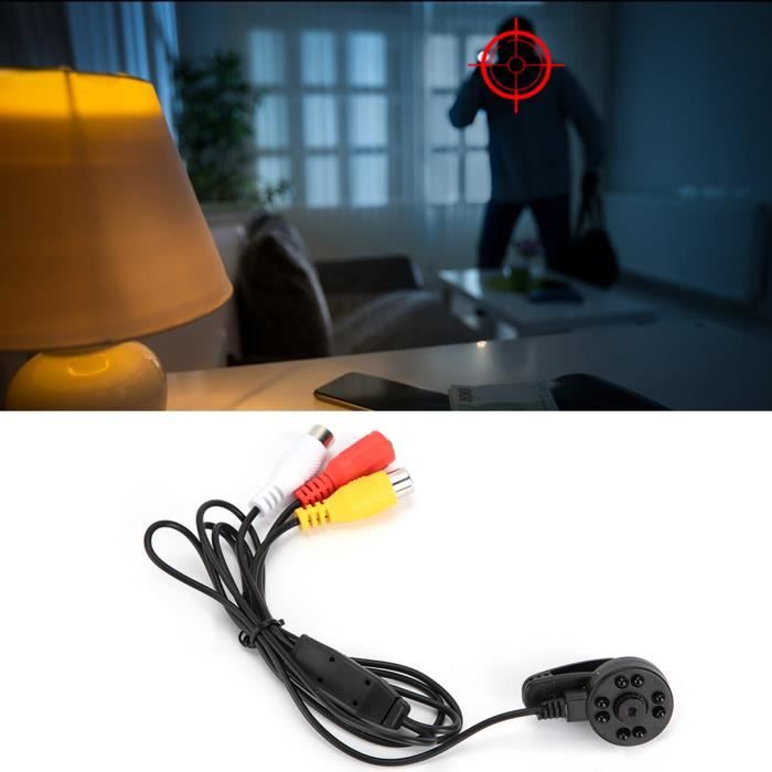 SURENHAP caméra vidéo Caméra IR, Mini Caméra Portable 940 Nm à 8 ...