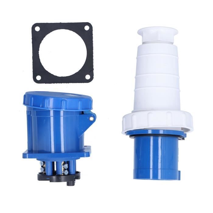 Tbest Industrial Plug Socket, Electrical Connector 220-250V for ...