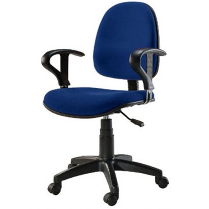 Fauteuil de Bureau - TECHLY - ICA CT MC04BLU - Couleur Bleu ...
