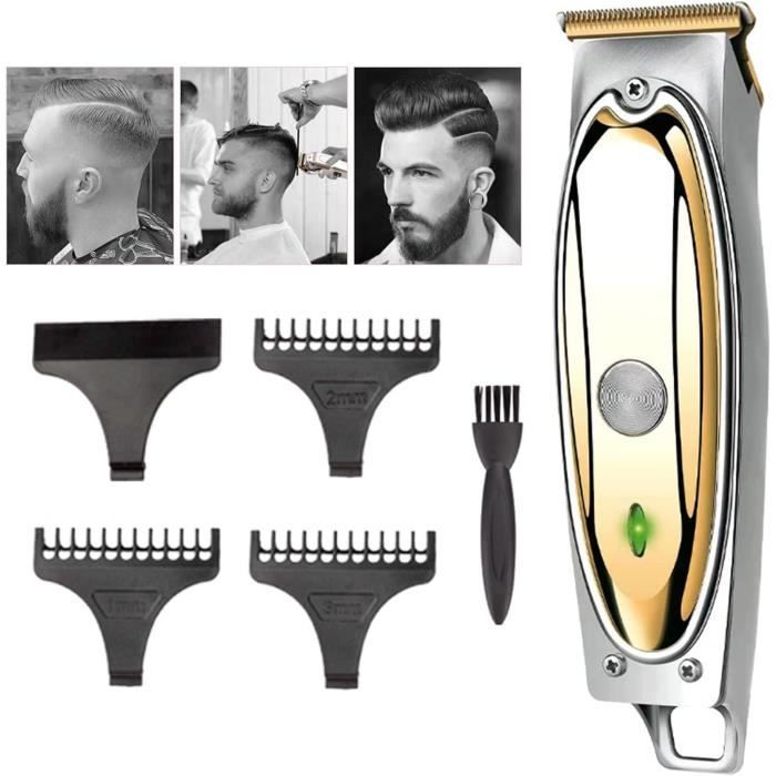Tondeuse Cheveux Étanche Hommes Electriques Tondeuse Barbe, Professionnelle Tondeuse De ...