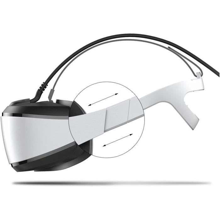 Réalité Virtuelle Casque De Réalité Virtuelle E3C Écran Qhd De 5,7 ...