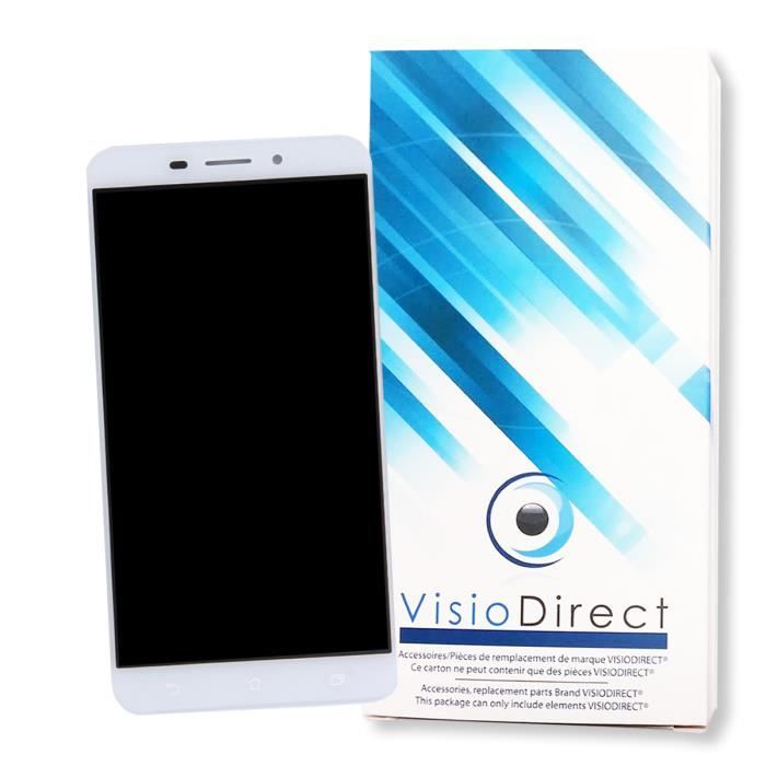Ecran complet pour Asus Zenfone 3 Laser ZC551KL Z01BDA 5.5" blanc ...