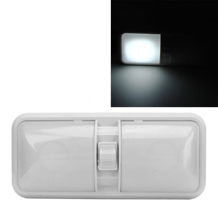 Ashata plafonnier LED RV double dôme Led Intérieur Liseuse 12 Volt Led ...