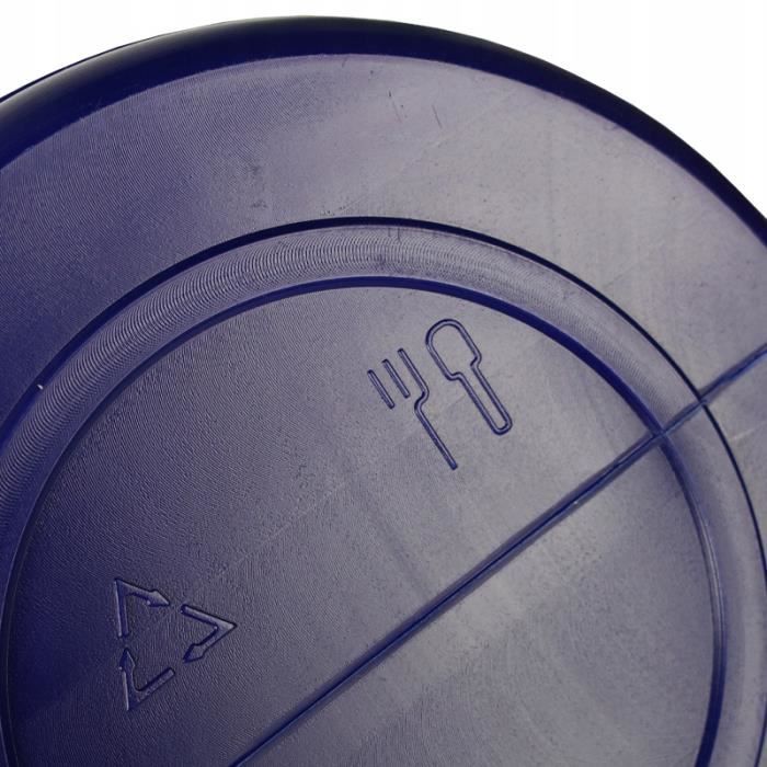 Baril tonneau Fût en Plastique Bleu 10L avec Couvercle et Poignées de ...