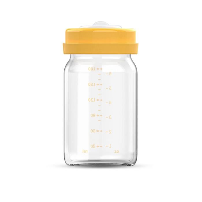 FYDUN biberon de lait maternel en verre Biberon de Lait Maternel de 180 ...