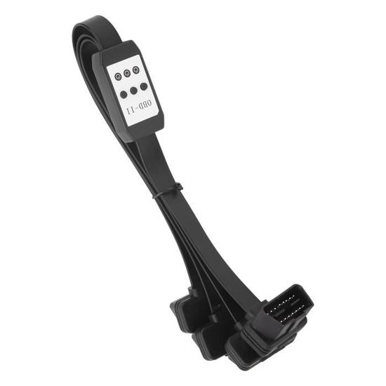 Akozon Cordon de diagnostic de voiture Câble d'Extension OBD2 1 à 3 ... Akozon Cordon de diagnostic de voiture Câble d'Extension OBD2 1 à 3 ...