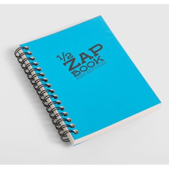 1/2 Zap Book spiralé - 148 x 210 - Cdiscount Beaux-Arts et Loisirs créatifs