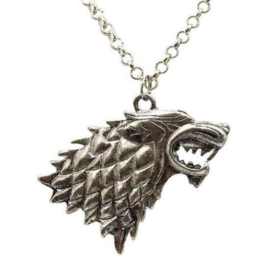 Pendentif STARK Game of Thrones - Achat / Vente pendentif vendu seul ...