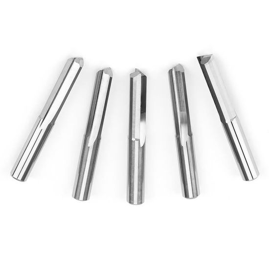 TMISHION Router Bit Set, Straight Cut Router Bits with Plastic Box for ...