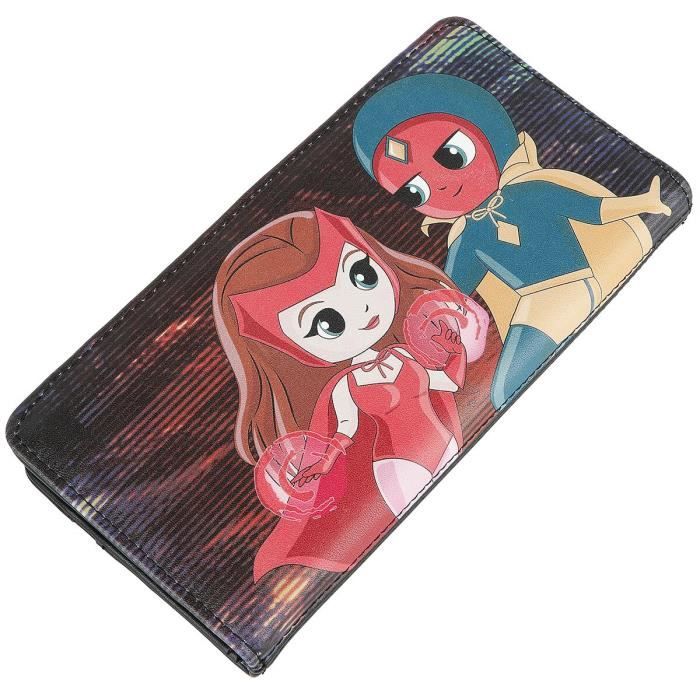 WandaVision Loungefly - Wanda & Vision Chibi Femme Portefeuille ...