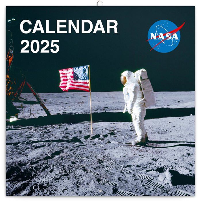 Calendrier mural NOTIQUE NASA 2025, Calendrier brochure mensuel univers ...