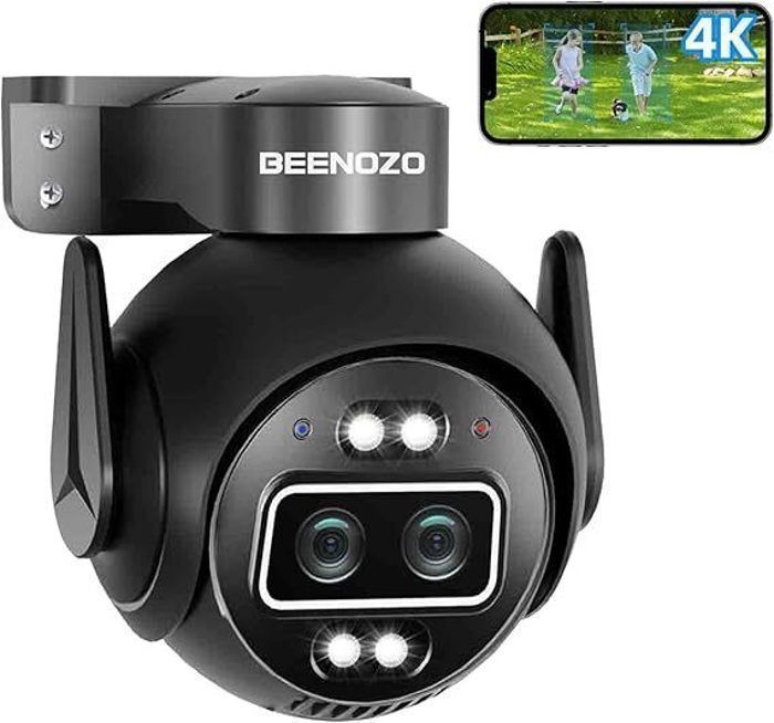 Caméra de surveillance - O-KAM - 4K - Vision nocturne couleur 30m ...