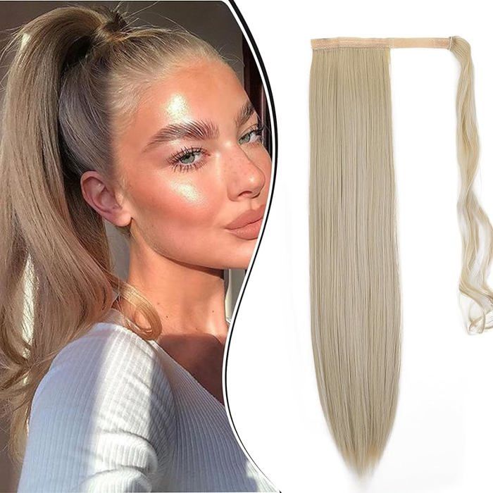 Postiche Queue de Cheval Extension Ponytail Cheveux Naturel Extension ...