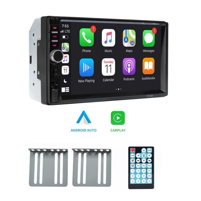 7018B-C-ZJ - Autoradio avec lecteur multimédia, écran tactile 7 pouces ...