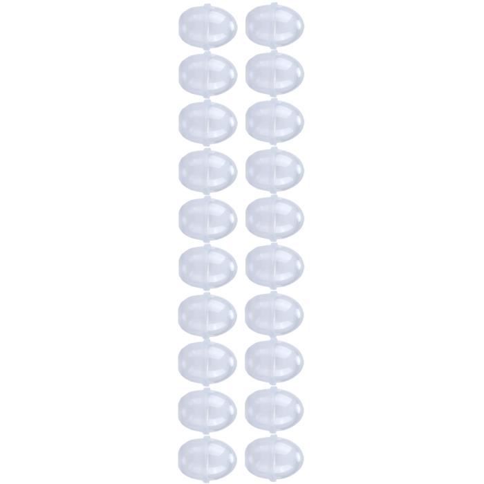 Akozon Moule en forme d'oeufs de poulet Fabrication d'un vrai modèle de ...