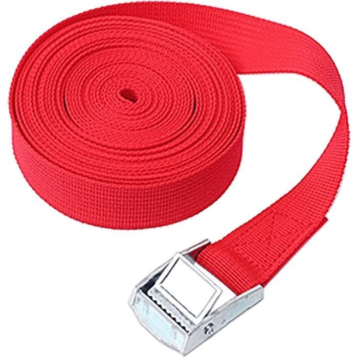 Sangles D'Arrimage 1M Avec Verrou De Serrage,50Mm Sangle A Cliquet ...