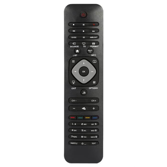 Télécommande Universelle - Philips - 3D Smart TV - Noir - Compatible ...