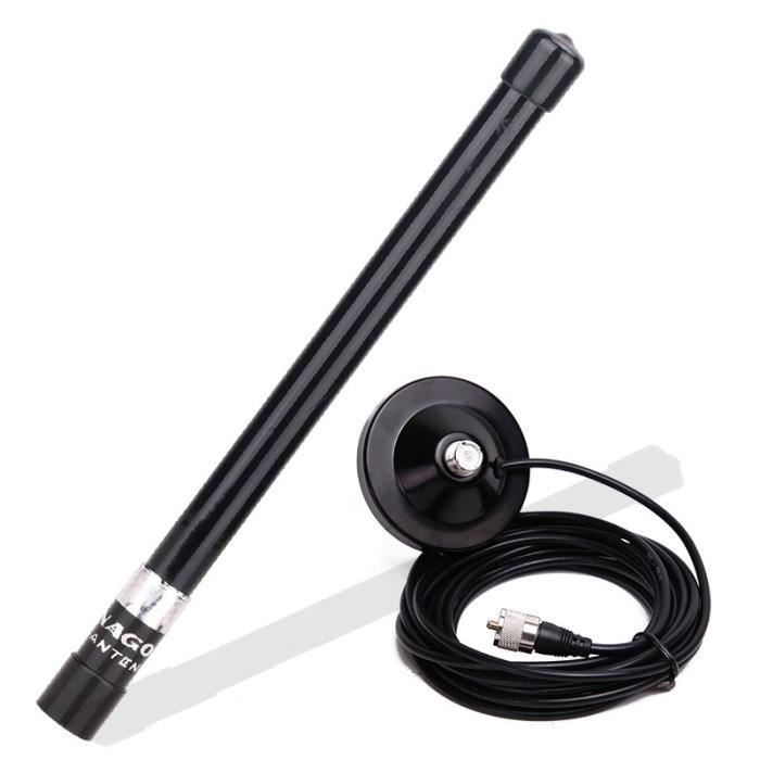 Talkies Walkies,Mini antenne double bande en fibre de verre NL350,NL ...