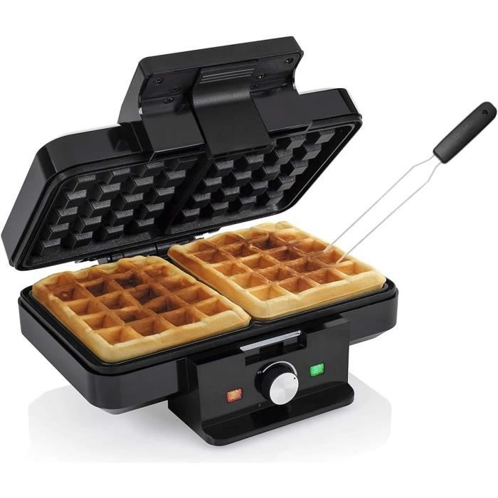 Gaufrier Double Avec Fourchette À Gaufres Pour Gaufres Belges Et ...