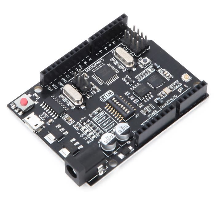 Cikonielf ATmega 328 WiFi R3 ATmega328P + ESP8266 (mémoire 32 Mo) Carte ...