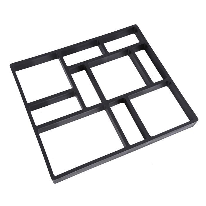 Moule a Pavé Beton Jardin - DUOKON - (45x40x4cm) - pour Allée Jardin ...