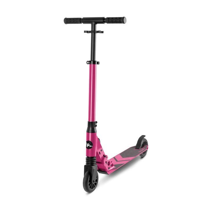 Trottinette enfant 2 roues - Fun Pro - THREE Deluxe - Pliable - Hauteur ...