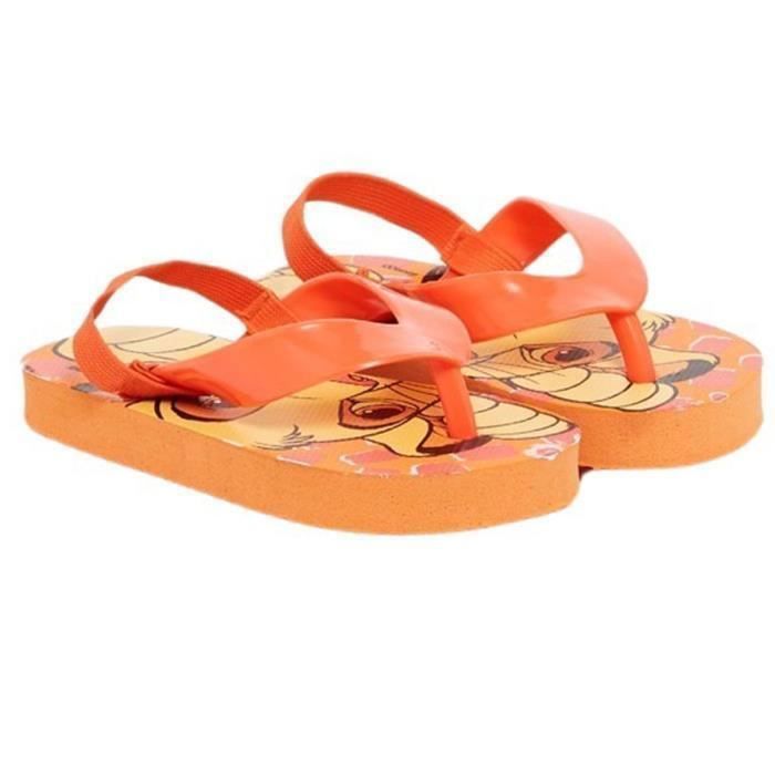 Tong Le Roi Lion - Disney - WD14632 S1-19/20 - Orange - Garçon - Enfant ...