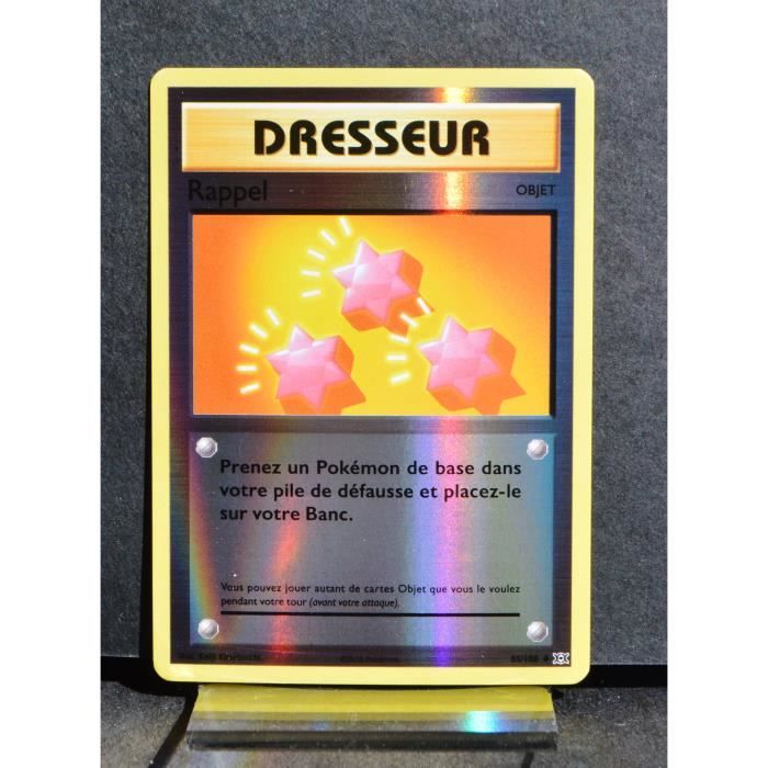 Carte Pokémon 85-108 Rappel - REVERSE XY - Évolutions NEUF FR ...