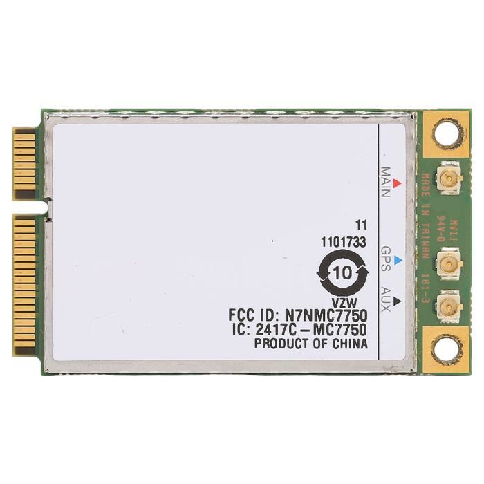 Qiilu Carte Réseau 3g 4g Lte Mini Pcie Wifi Module Pour Ibm T430 T430i T430s T430si X230 X230i