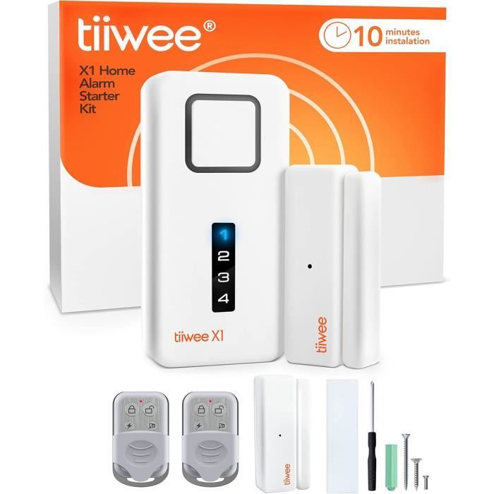 Alarme Maison - TIIWEE - Kit sans Fil - 2 Détecteurs de Porte et ...