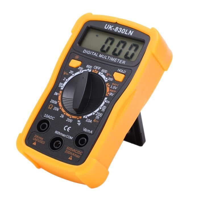 TMISHION testeur électrique UK-830LN multimètre numérique universel ...