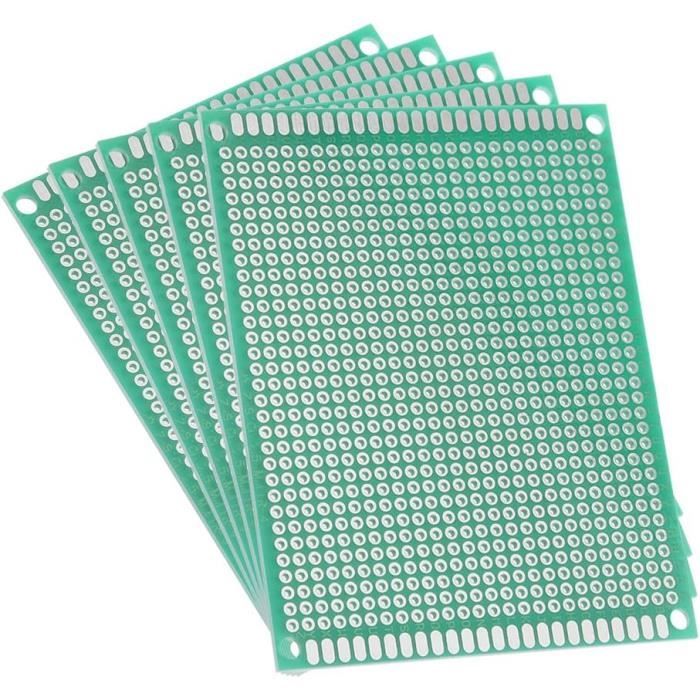 7X9Cm Carte De Prototypage Pcb Prototype Plaque Circuit Imprimé Simple ...