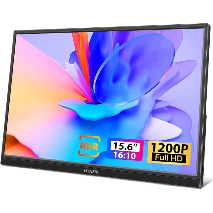 Moniteur Portable 16 Pouces, 1920*1200 Ips Plug And Play, Usbc Travel Hdmi Computer Display ...
