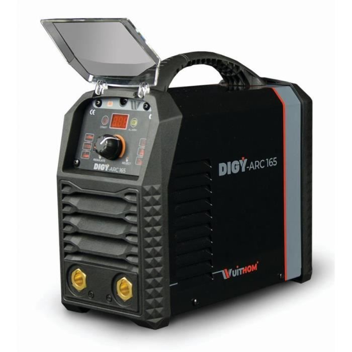 Poste à souder WUITHOM DIGY-ARC 165 - MMA 160 A + Masque de soudeur ...