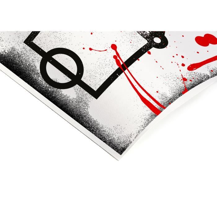 Squid game - Signature Poster - Blood - 30x40 cm - Cdiscount Maison