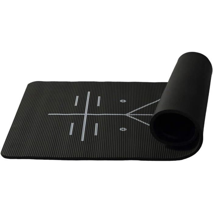 Tapis De Yoga Tapis D'Exercice Pilates Sit-Ups Exercice D'Étirement ...
